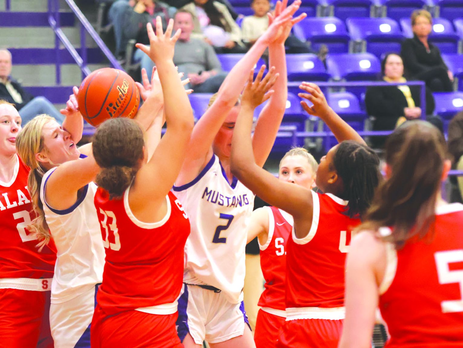 Girls basketball team shows more offensive determination