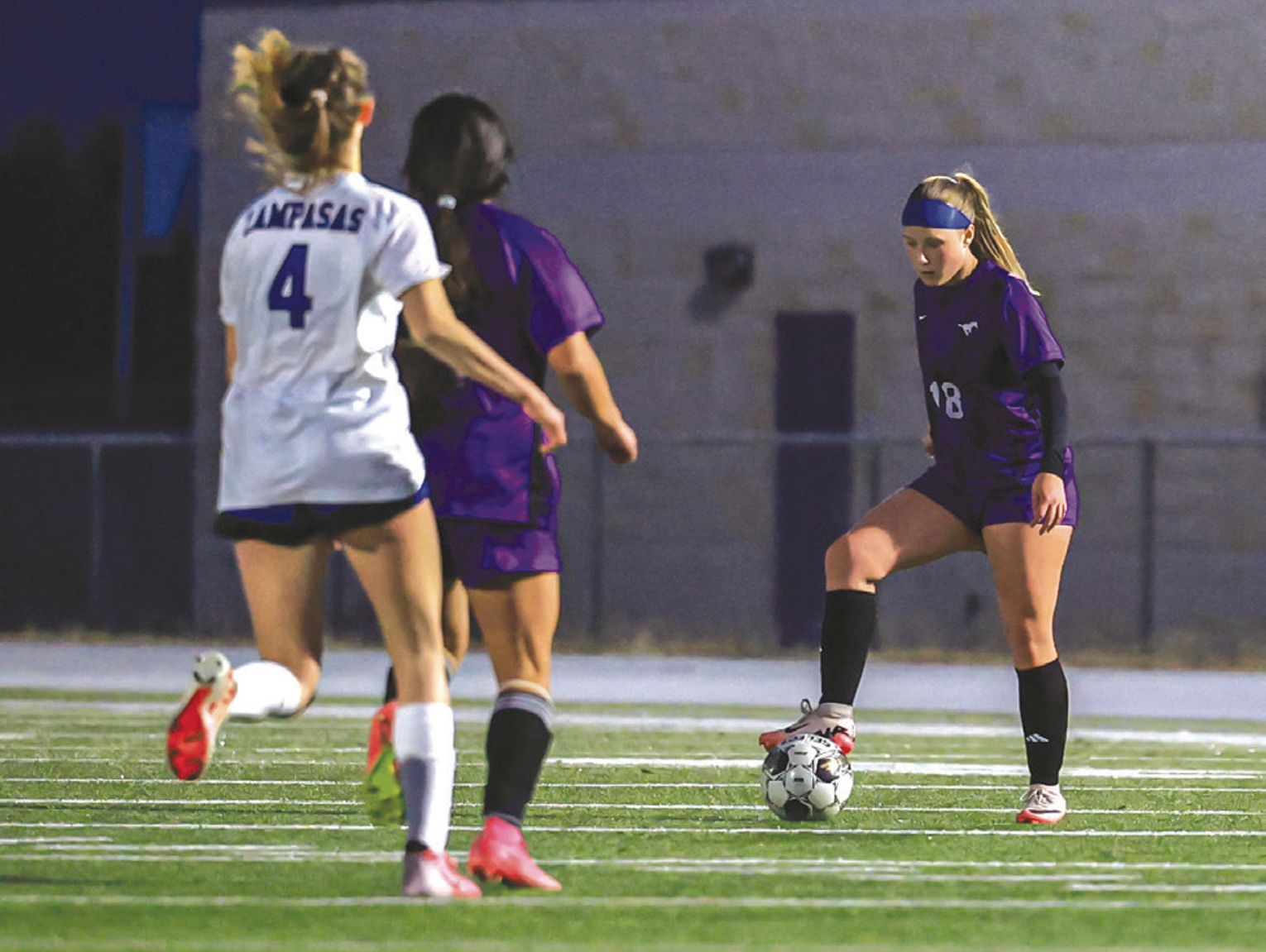 Girls soccer team shows what they can do in second half