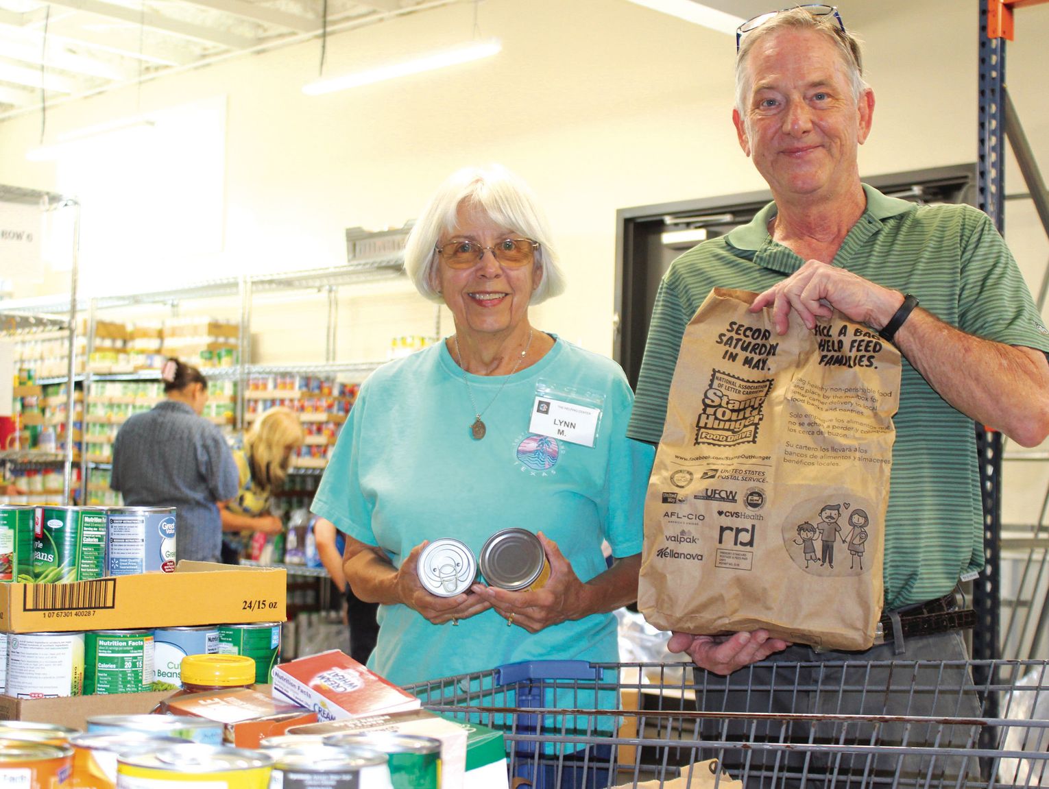 Helping Center benefits from Stamp Out Hunger campaign