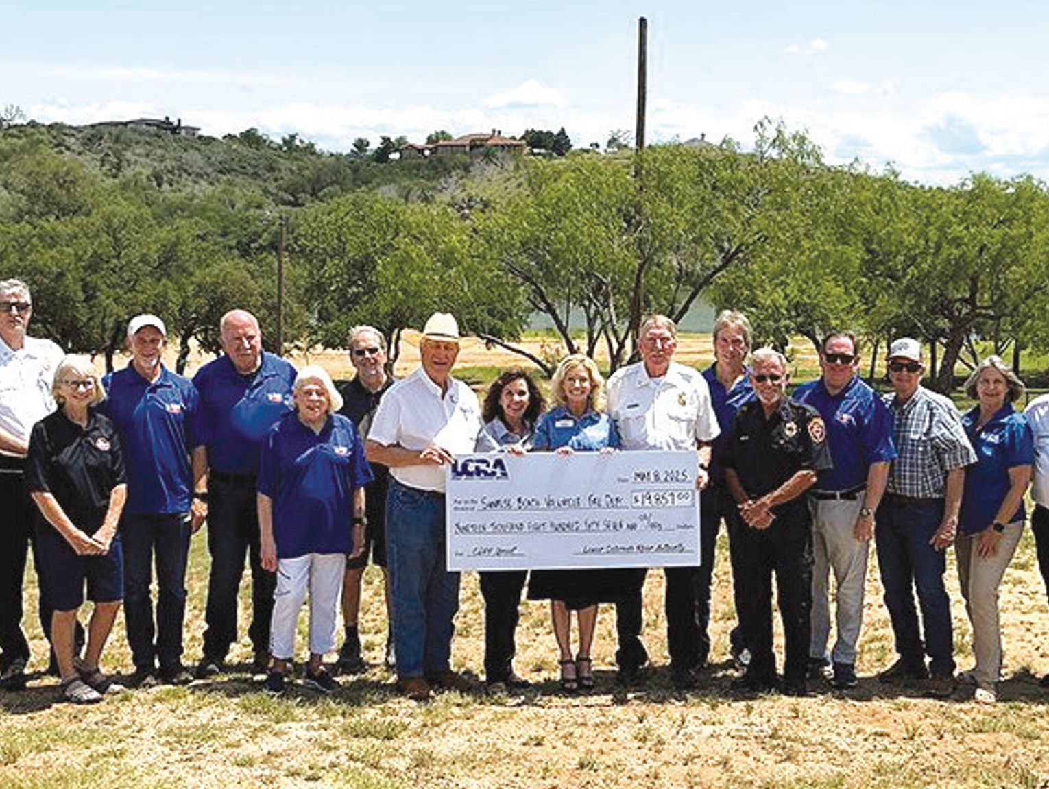 LCRA awards $19K grant to Sunrise Beach VFD