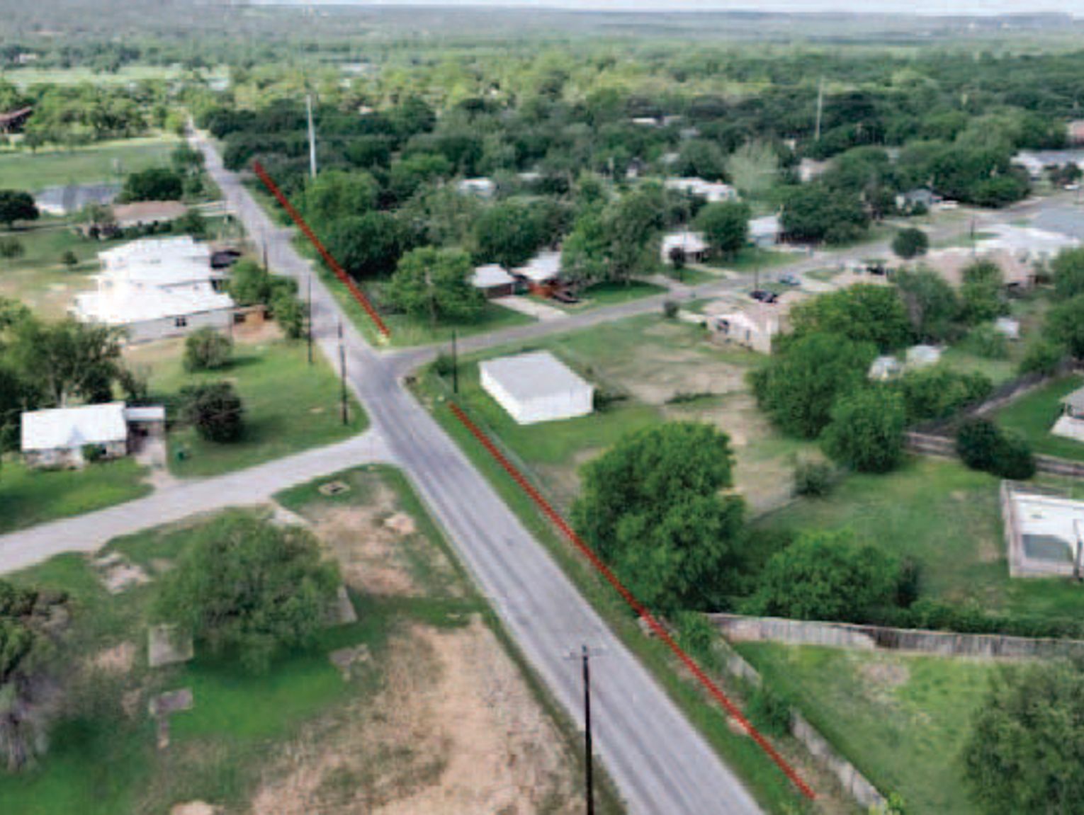 Pecan Valley sidewalk, drainage project underway